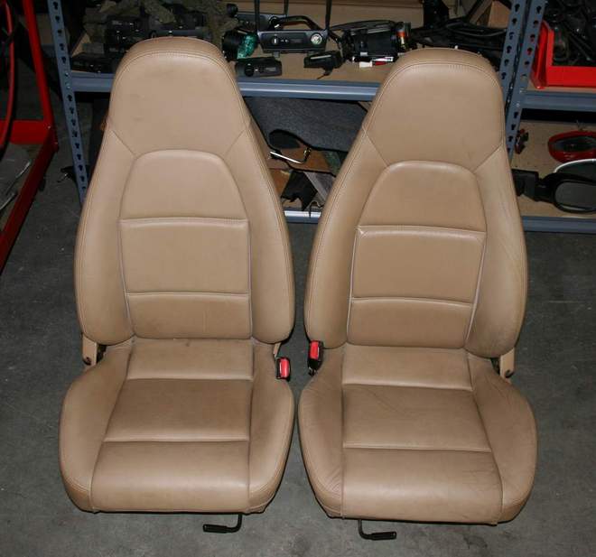 Forums / Classifieds / FS:Tan Leather 2000 Miata Seats - TAC and TVR