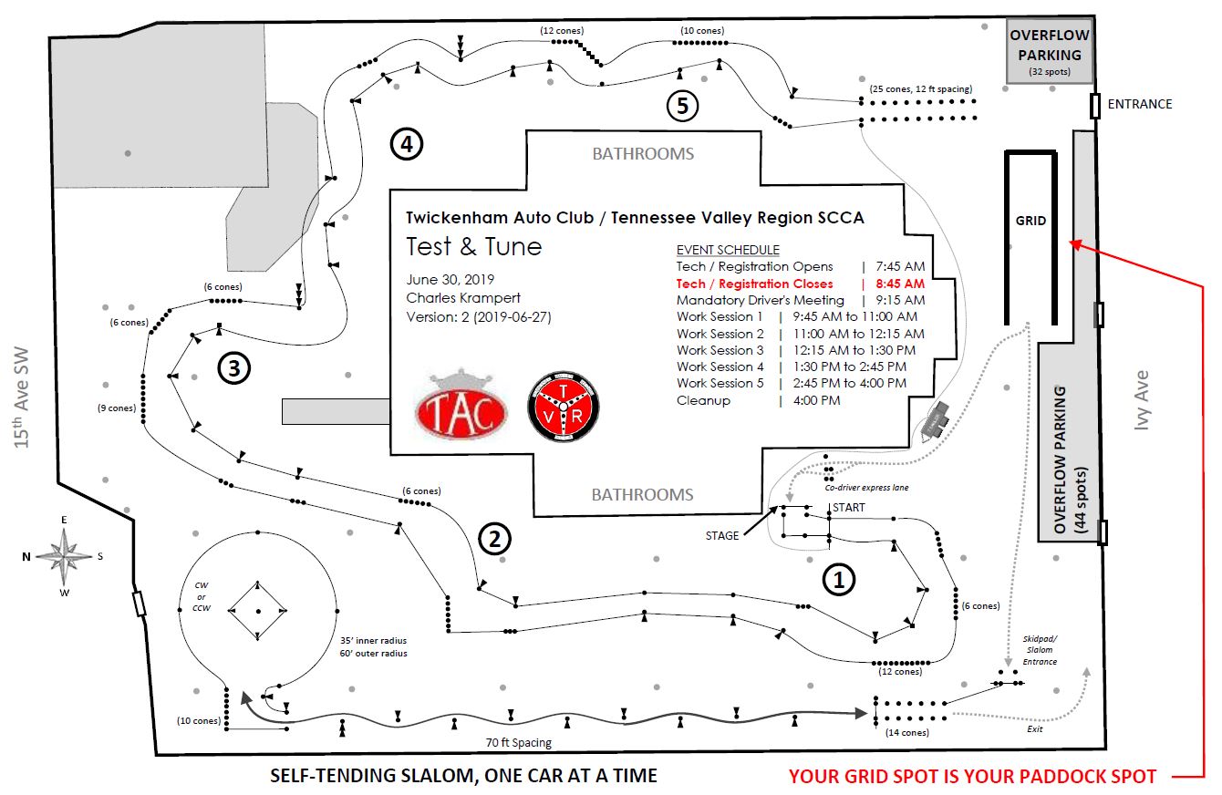 Forums / Autocross / REGISTRATION OPEN: 2019 Summer TAC Test and Tune ...